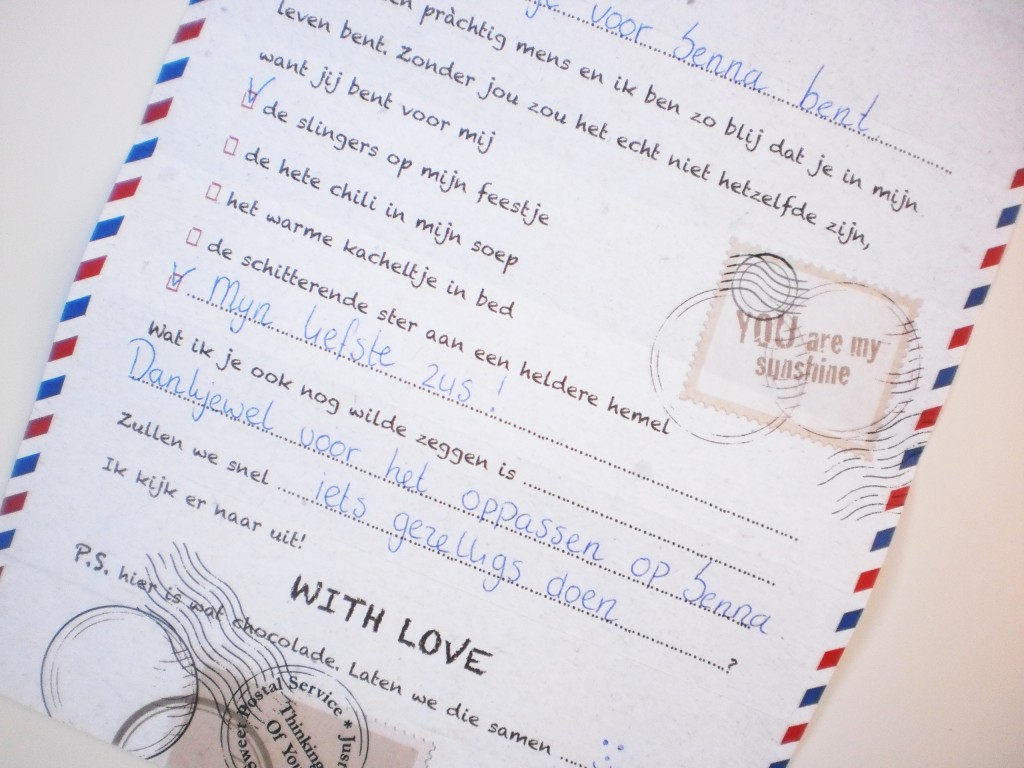 Liefdesbrief! | Twinkelbella